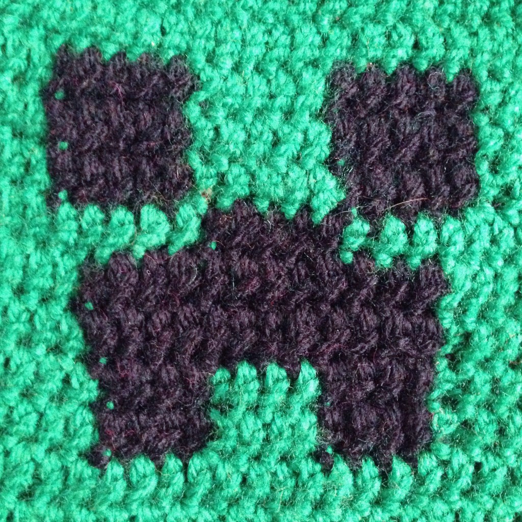 Crochet Minecraft Beanie Hat Tutorial | MissNeriss